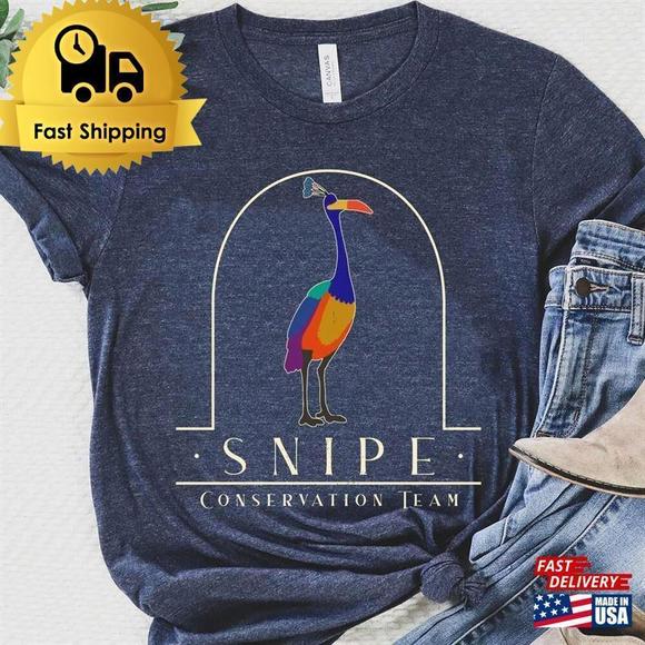 Tops | Disney Kevin Snipe Conservation Team Paradise Falls Shirt Pixar ...